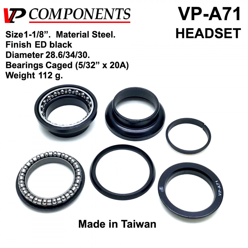 VP Jeu de direction 1 1/8 | EC34/28.6 | EC34/30 | VP-A71
